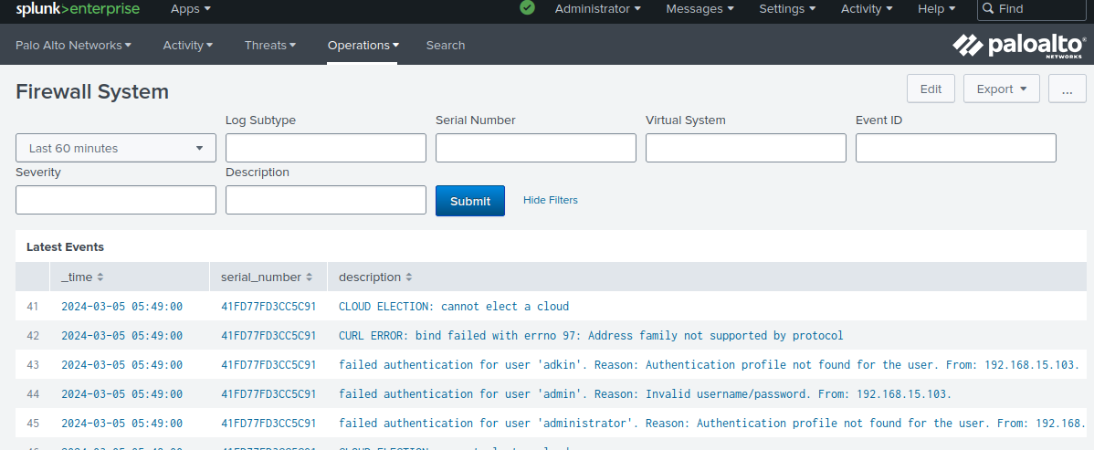 Leveraging Splunk for Palo Alto Firewall Logs - Part 2 - SparkVenture